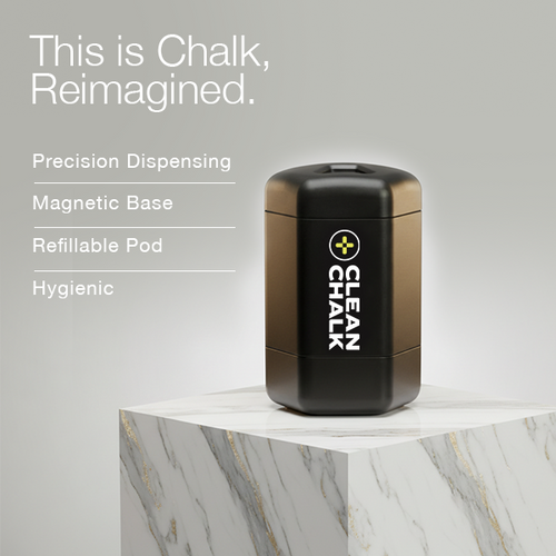 Clean Chalk Pod | Mess-Free Chalk Dispenser, Magnetic Mount